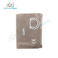 China Reusable Adult NIBP Cuff Single Tube 27-35cm PU Jacket 35cm Hose for sale
