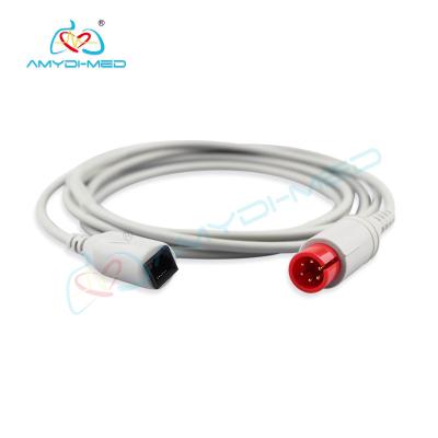 China Durable Reusable IBP Cable 1M Length Spacelabs & Mindray Compatible for sale