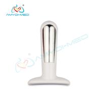 China Stainless Steel Female Pelvic Muscle Trainer Probe Kegel Electrode for Pelvic Floor Therapy for sale