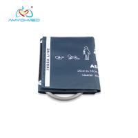 China Adult Blood Pressure Monitor Cuff 27-35cm Single Tube Reusable PU Jacket for sale