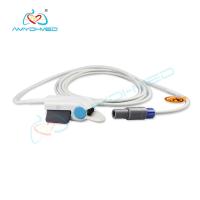China Compatible Mindray 0600-00-0094 Adult Finger Clip SpO2 Sensor 3M Cable TPU 6 Pin for sale
