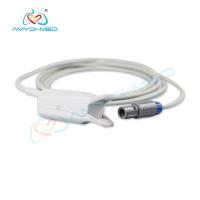 China Compatible Mindray 0600-00-0094 Adult Finger Clip SpO2 Sensor 3M Cable TPU 6 Pin for sale