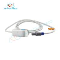 China Compatible Mindray 0600-00-0094 Adult Finger Clip SpO2 Sensor 3M Cable TPU 6 Pin for sale
