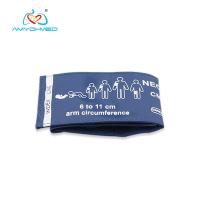 China Reusable NIBP Blood Pressure Cuff 6-11cm Adult M1574a with PU Jacket 35cm Hose for sale