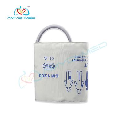 China Adult Reusable Blood Pressure Cuff 25-35cm TPU Material Easy Cleaning for Hospital Clinic for sale