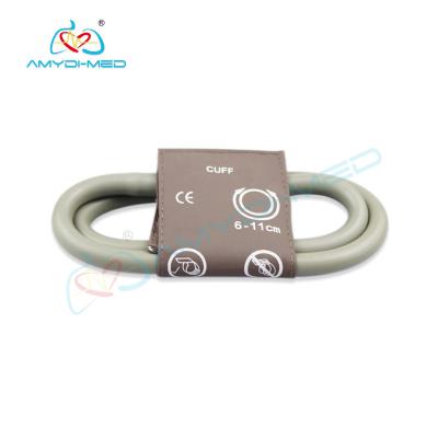 China Infant Reusable NIBP Cuff Blood Pressure 10-19cm Single Tube Compatible for sale