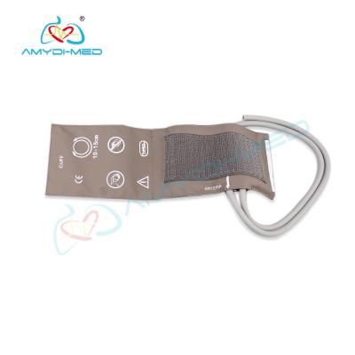 China Adult Pediatric Blood Pressure Cuff 27-35cm Single Tube Reusable NIBP Cuff with Bladder for sale