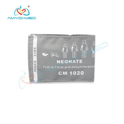 China Neonate Reusable NIBP Cuff 7-13cm TPU Material ISO 13485 Medical Blood Pressure Cuff for sale