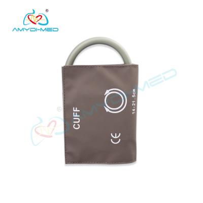 China Reusable Neonate Non Invasive Blood Pressure Cuff 14-21.5cm PU Jacket for sale