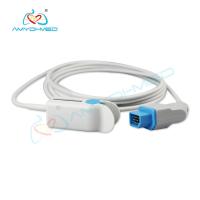 China NIHON KOHDEN BSM231 2301 Compatible Adult Finger Clip SpO2 Sensor 3m TPU Cable for sale