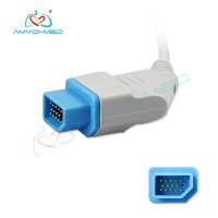 China NIHON KOHDEN BSM231 2301 Compatible Adult Finger Clip SpO2 Sensor 3m TPU Cable for sale