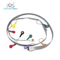 China 0.9mm ECG Cable With Leadwire Compatible Biomedical Instruments for sale