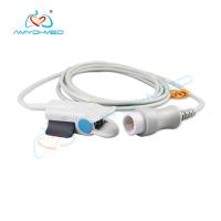 China Reusable SpO2 Probe Compatible Nihon Kohden BSM231 2301 15 Pin 3M TPU Cable CE ISO for sale