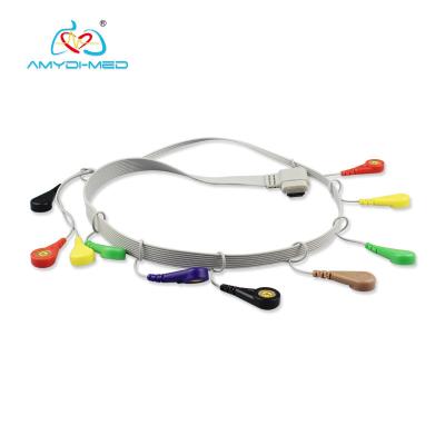 China PU Material DMS ECG Cable Common Compatible For Patient Holter Machine for sale