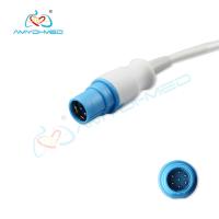 China Drager Compatible Adult Finger Clip SpO2 Sensor 7 Pin Connector 3 Meter TPU Cable for sale