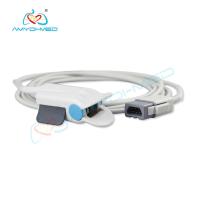 China Compatible GE Ohmeda 9 Pin Adult SpO2 Sensor Probe TPU Cable 3M for sale
