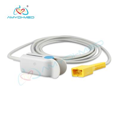 China TPU 3m SpO2 Finger Clip Sensor 8 Pin Connector Compatible MEK CSI for sale