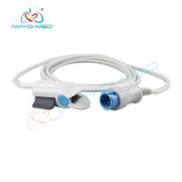 China Adult Reusable SpO2 Sensor Compatible Mindray Beneview T5 T8 PM6800 7Pin TPU 3M for sale