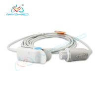 China Compatible Datex-Ohmeda Reusable Finger Clip SpO2 Sensor 3M Cable CE ISO for sale