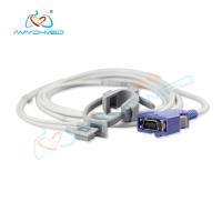 China 9 Pin Pediatric Reusable SpO2 Sensor with Wrap Clip 3M Cable CE ISO for sale