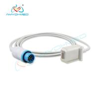 China TPU SpO2 Adapter Cable Round 9 Pin to DB9 for Biolight Patient Monitor 2.4M for sale