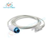China TPU SpO2 Adapter Cable Round 9 Pin to DB9 for Biolight Patient Monitor 2.4M for sale