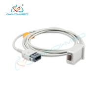 China GE Healthcare Compatible Pulse Ox Cable TPU Material 2.4m Reusable Finger Probe for sale