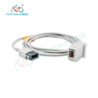 China GE Healthcare Compatible Pulse Ox Cable TPU Material 2.4m Reusable Finger Probe for sale