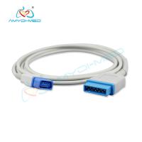 China GE Dash 2500 Solar 8000 Spo2 Adapter Cable with 15 Pin Input Connector for sale