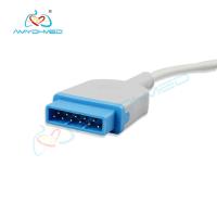 China GE-Nellcor SpO2 Probe Extension Cable 11 Pin 3M TPU Compatible Dash Solar for sale