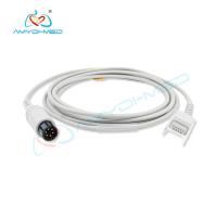 China Reusable SpO2 Adapter Cable 6 Pin 2.4M TPU Compatible Patient Monitor for sale
