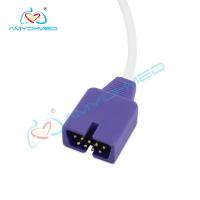 China Disposable  Neonatal Spo2 Sensor 0. 9 Length Pin Connector Cable for sale