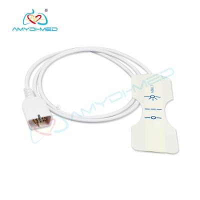 China Nihon Konden Disposable Spo2 Sensor 1m Cable Length 0 Month Warranty for sale