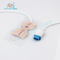 China Adhesive Type Finger Clip Spo2 Sensor , Neonatal Spo2 Sensor 9 Pin Connector for sale