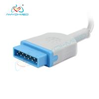 China GE Reusable 11 Pin Medical Temperature Probe Φ6.3 Mono Plug 3M Cable for sale