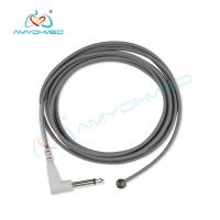 China Esophageal Rectal Medical Temperature Probe Φ6.3 Mono Plug 3M TPU Cable for sale