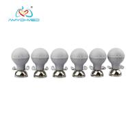 China Adult Reusable ECG Electrodes for Din 3.0mm and Banana 4.0mm Leads 6pcs Set for sale