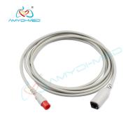 China Reusable 4 Pin IBP Transducer Cable Compatible Biolight Patient Monitor 3M for sale