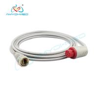 China IBP Invasive Blood Pressure Transducer Round 10 Pins Connector 3M Cable for Patient Monitor for sale