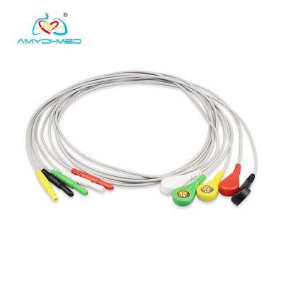 China 0.6m EEG Cable for Electromyography Muscle Stimulation Din Copper 2.0mm for sale