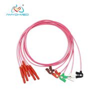 China Din Type 3/5 Leads ECG Cable Neonate Clip 1.5 Din Hospital Use for sale