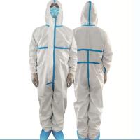 China Disposable Medical Isolation Gown PP PE Composite Material M XL 100kg for sale