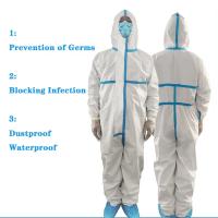 China Disposable Medical Isolation Gown PP PE Composite Material M XL 100kg for sale