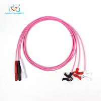 China Din Type 3/5 Leads ECG Cable Neonate Clip 1.5 Din Hospital Use for sale