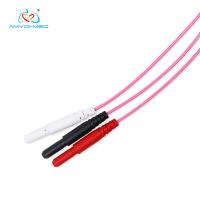 China Din Type 3/5 Leads ECG Cable Neonate Clip 1.5 Din Hospital Use for sale