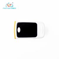 China Amydi-med Portable Fingertip Pulse Oximeter SpO2 PR PI Dual Color OLED Display 2 AAA Batteries for sale