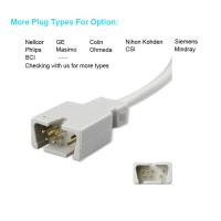 China Silicone DB9 Plug 9pins 3M  Finger Spo2 Sensor for sale