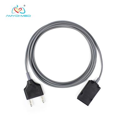 China Reusable Monopolar Bipolar Cable 4.0mm Plug 3000mm High Frequency Electrotome Cord for sale