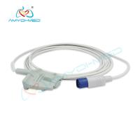 China TPU Pediatric 3 Meter Reusable Spo2 Sensor Finger Clip Type for sale