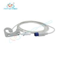 China TPU Pediatric 3 Meter Reusable Spo2 Sensor Finger Clip Type for sale